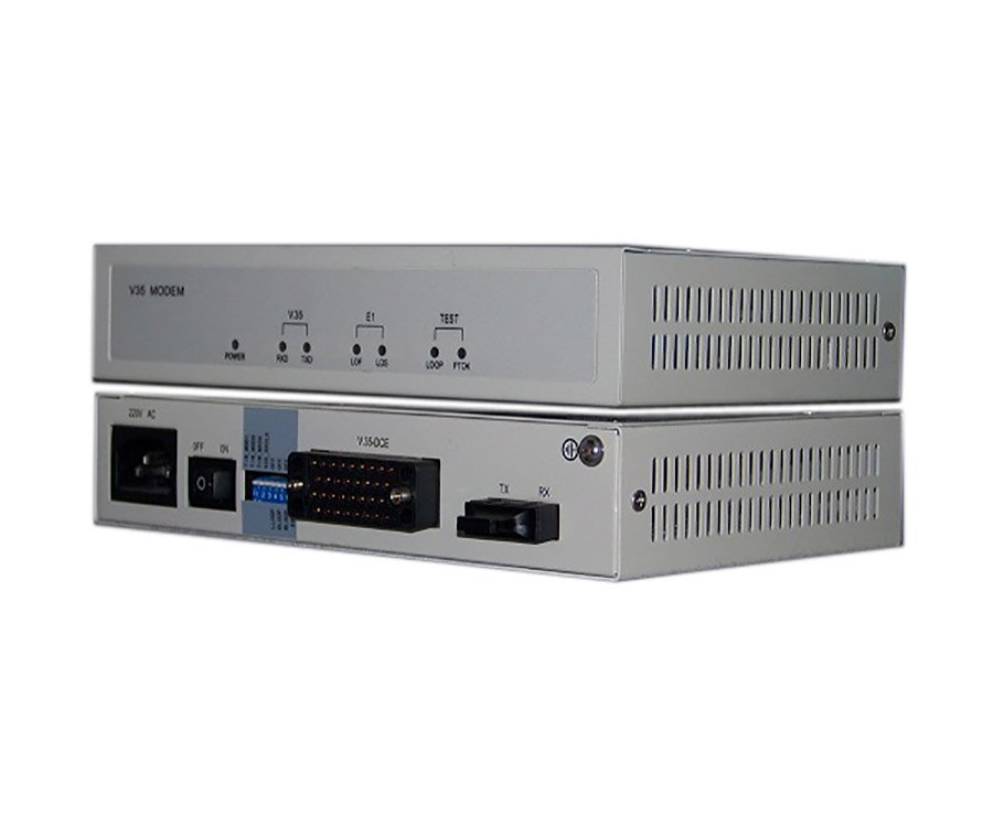 V.35 optical fiber modem - UPCOM